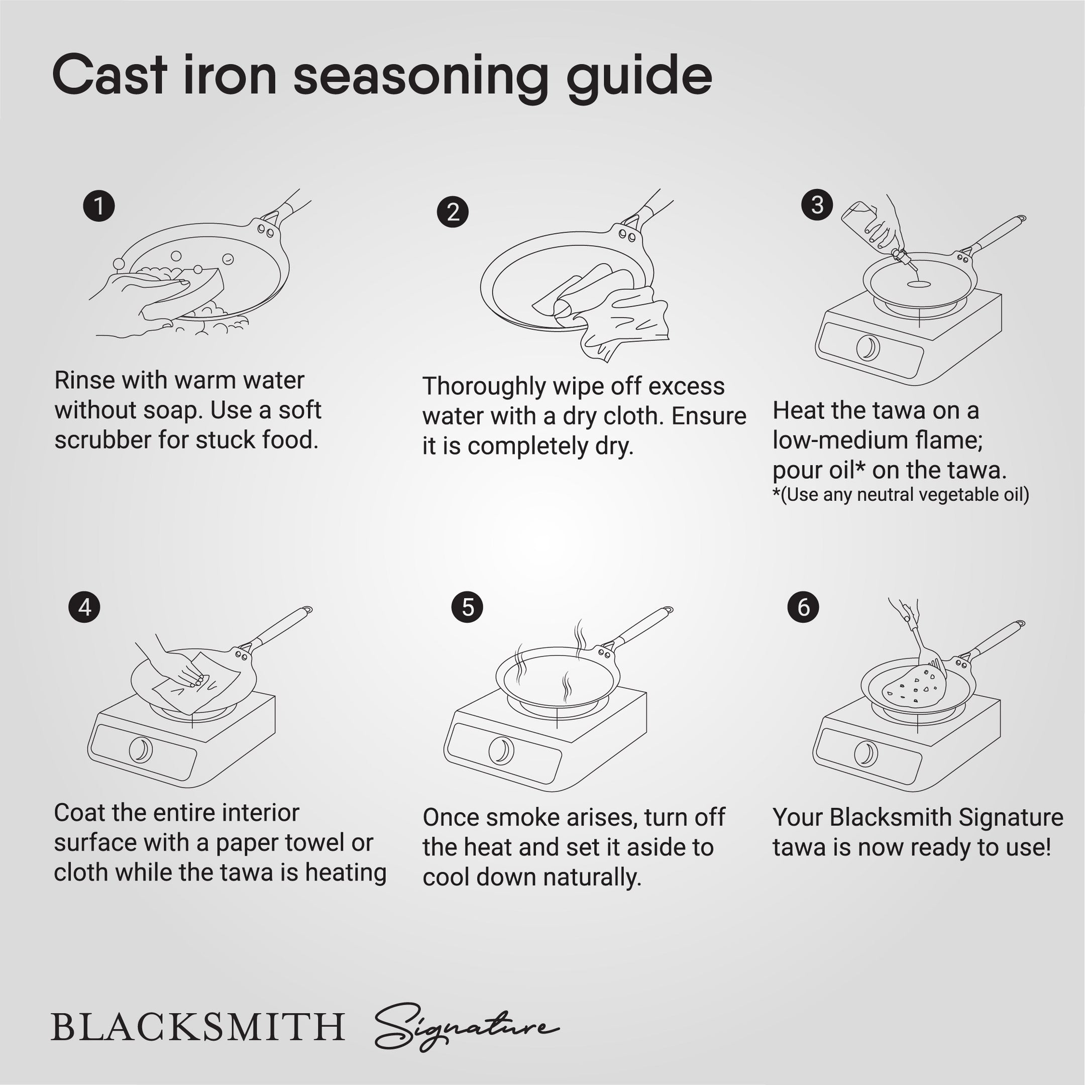 Buy Blacksmith Signature Dosa Tawa - Stahl – Stahl Kitchens