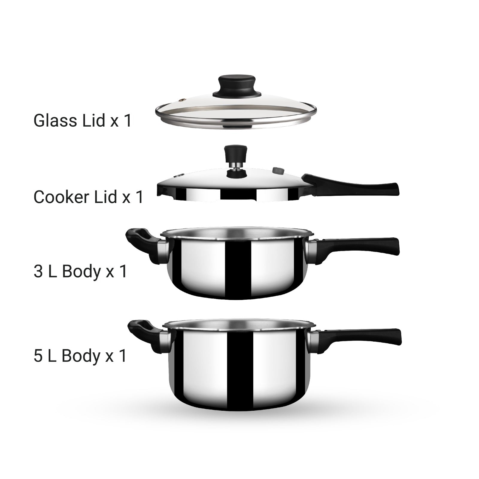 Cooker Duo (3L & 5L) – Stahl Kitchens