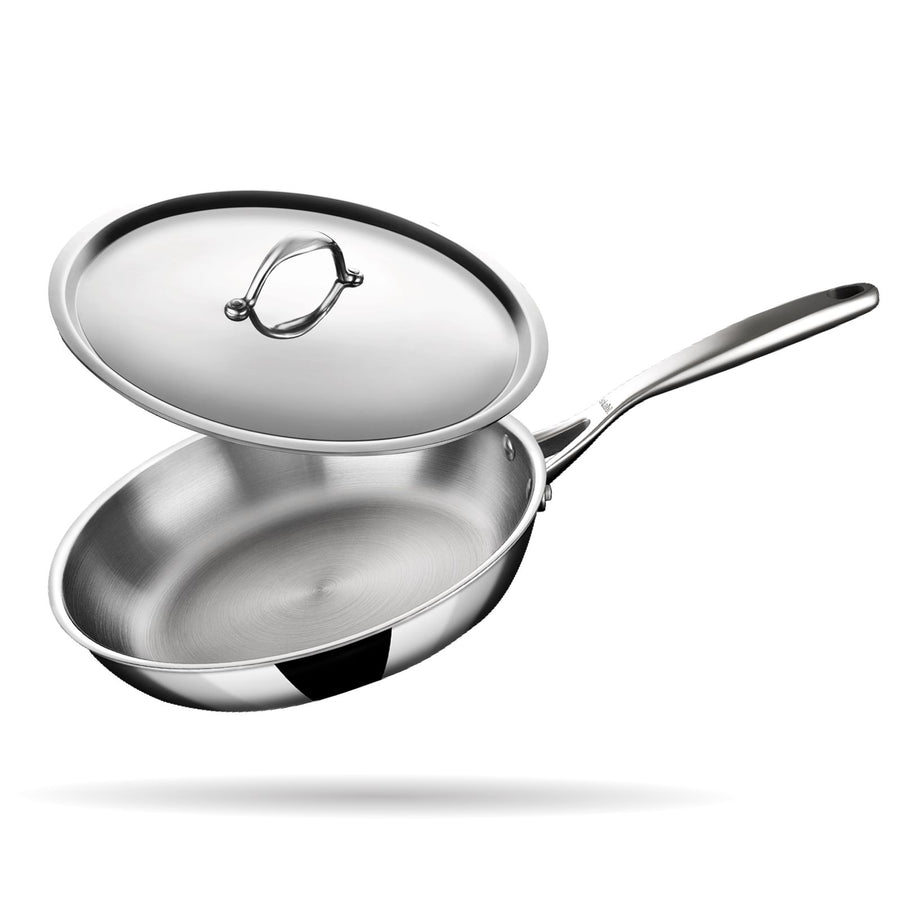 Premium Triply Stainless Steel Pans with Stay Cool Handles – Stahl Kitchens