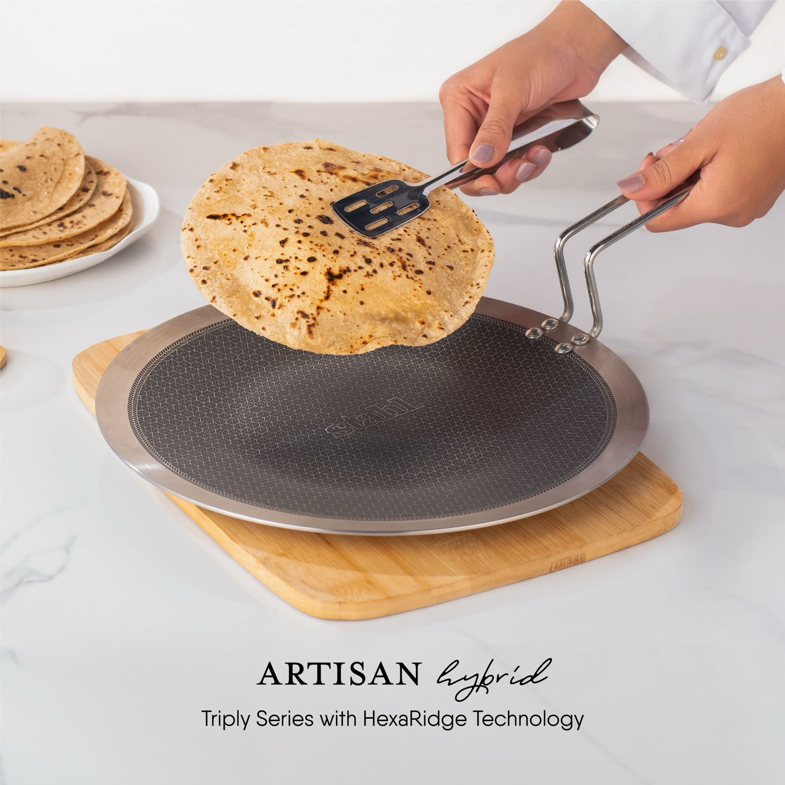Buy Triply roti Tawa for Perfect Crispy rotis | Stahl – Stahl Kitchens